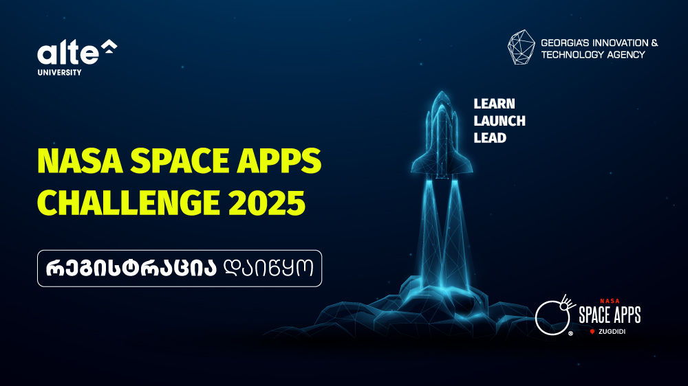 NASA Space Apps Challenge 2025 ზუგდიდში ალტე უნივერსიტეტის ორგანიზებით ჩატარდება - ყველაფერი ...